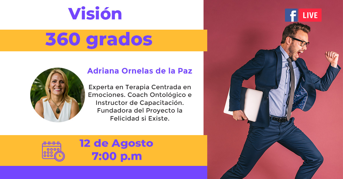 Masterclass Gratis Visión 360 Grados | creaFelicidad | PNL Colombia
